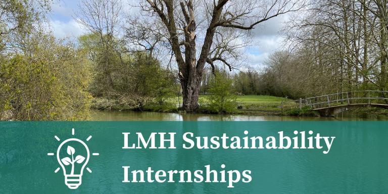 Become an LMH Sustainability Intern | Lady Margaret Hall