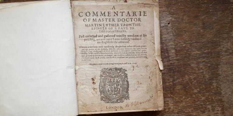 Stunning Reformation 500 Donations to LMH Library | Lady Margaret Hall