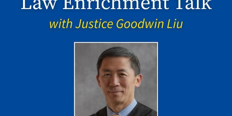 Law Enrichment Talk: Justice Goodwin Liu | Lady Margaret Hall
